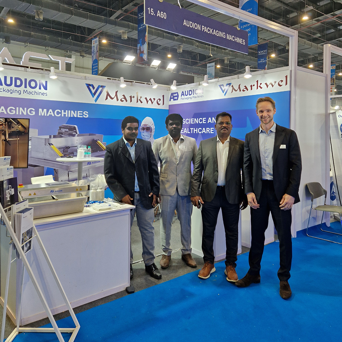 Audion at CPHI show in India | Audion Elektro