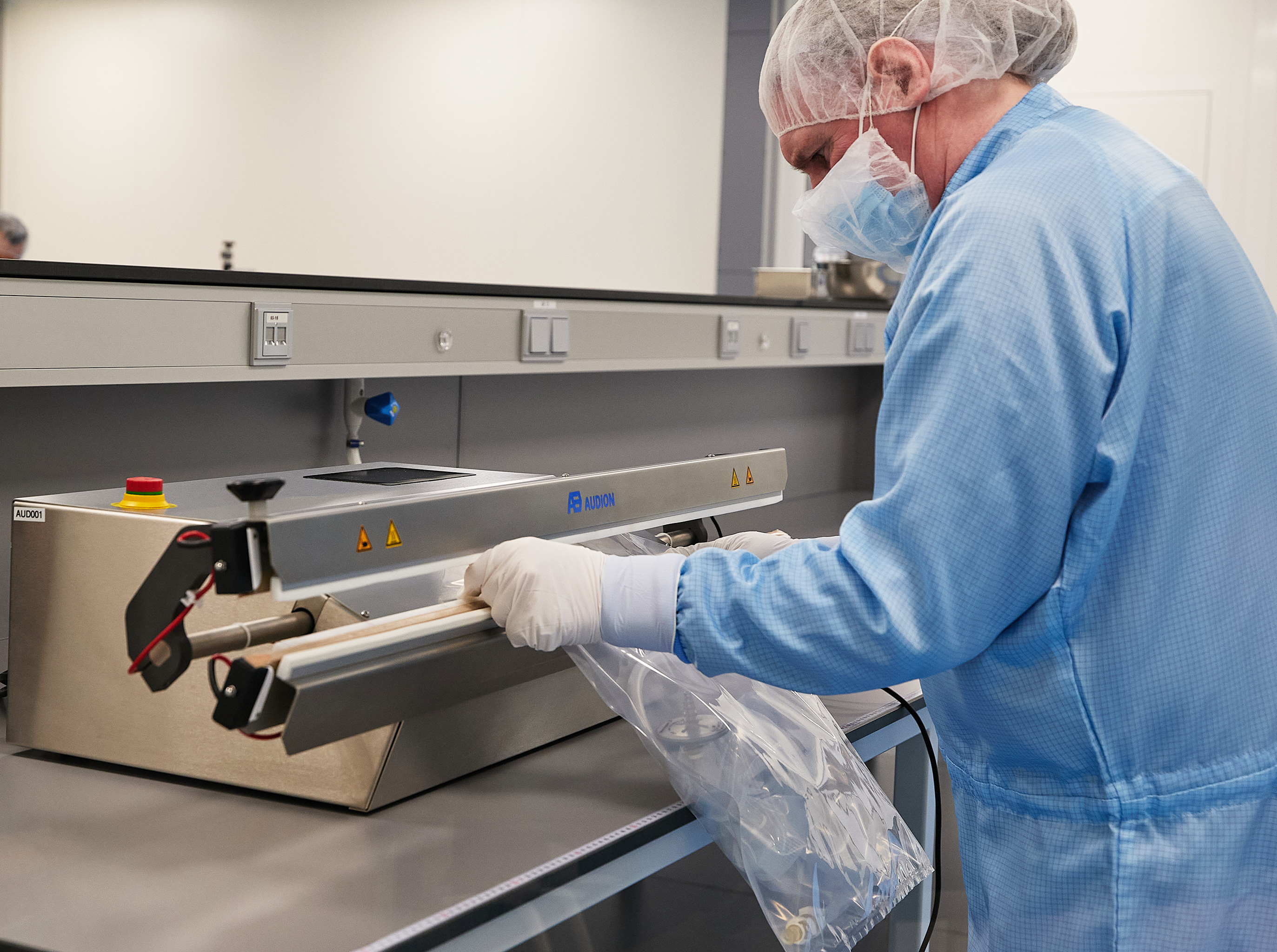 Packaging in cleanrooms | Audion Elektro