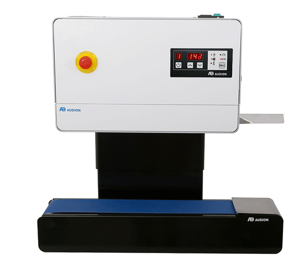 Audion D 545 continu sealer: horizontale en verticale bandsealer