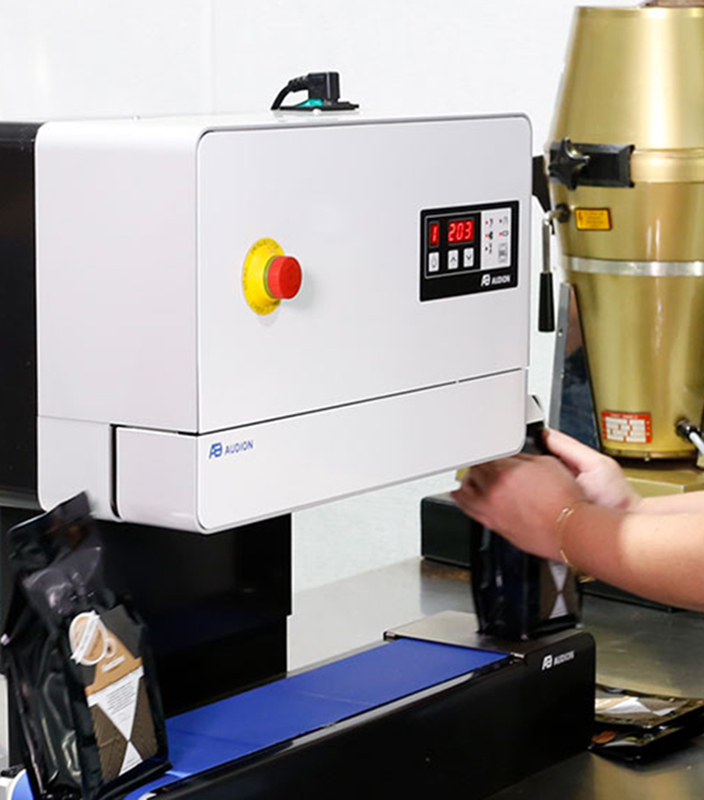 Coffee and Audion packaging machines | Audion Elektro